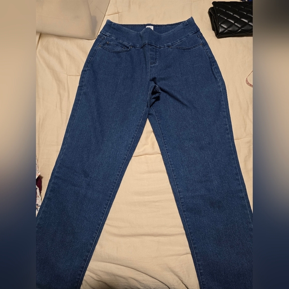 Time and Tru | Jeans | Time And Tru High Rise Dark Blue Jeans | Poshmark